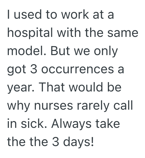 Programmer was penalized for taking one sick day, so he didn’t go to ...