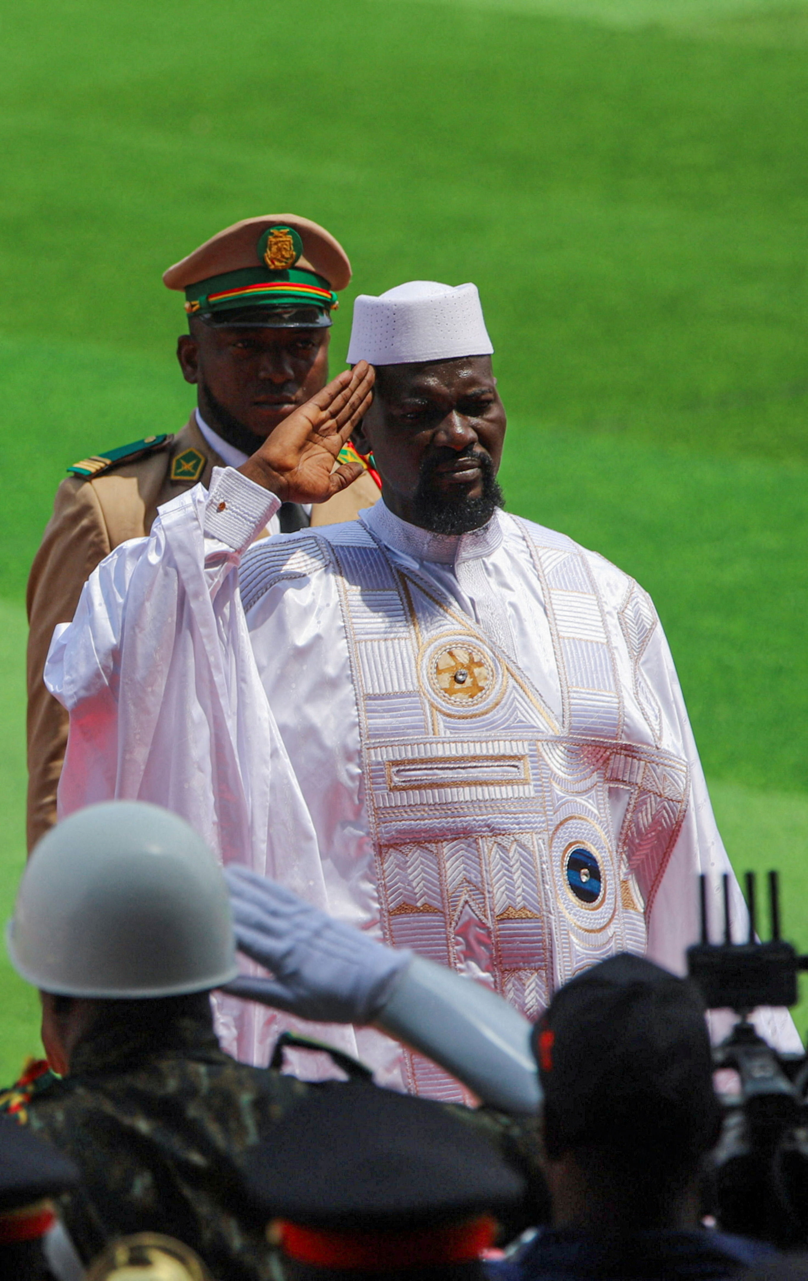 Military leader Doumbouya sworn in as Guinea’s president