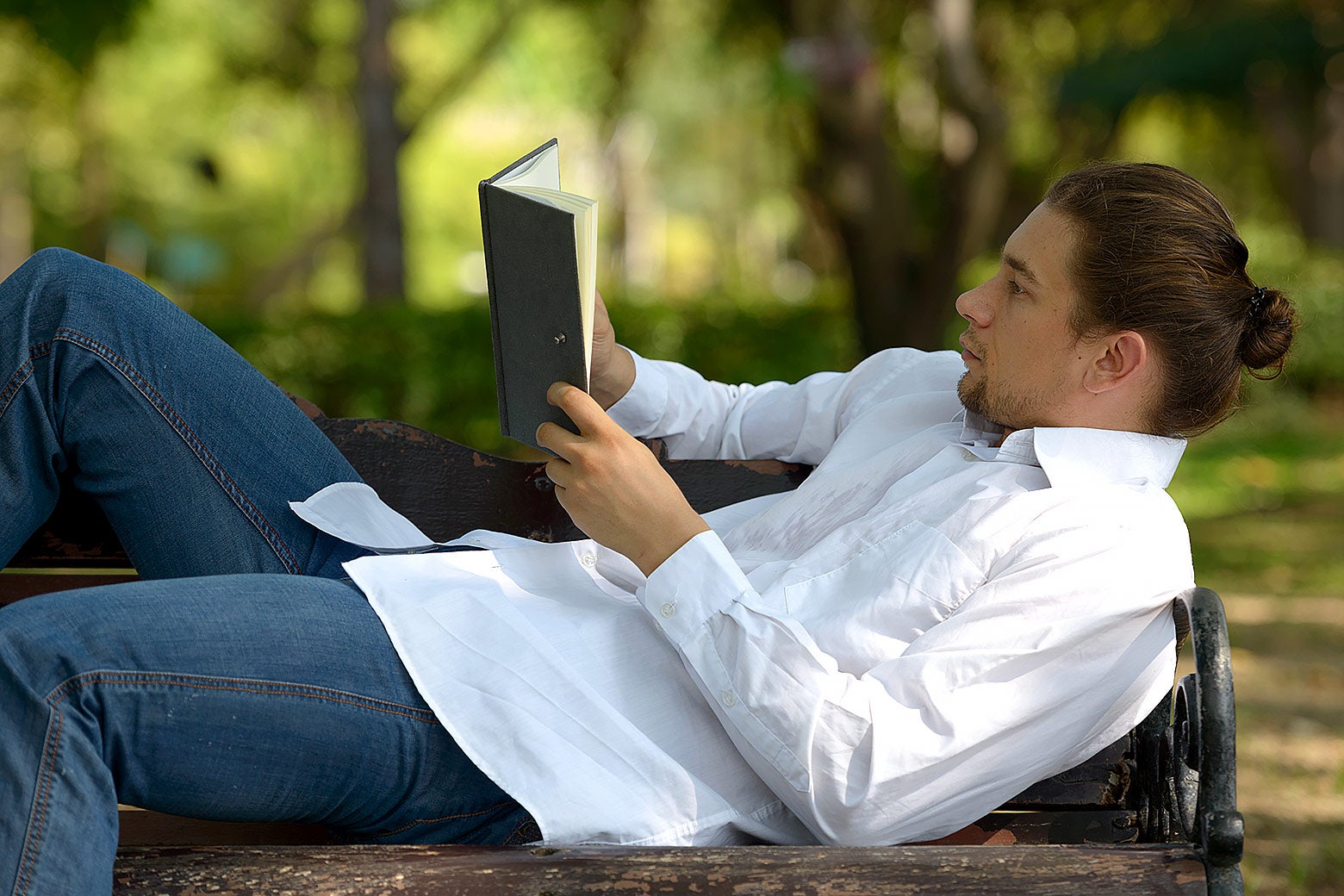 There is no comfortable reading position. There is only one bleak solution.