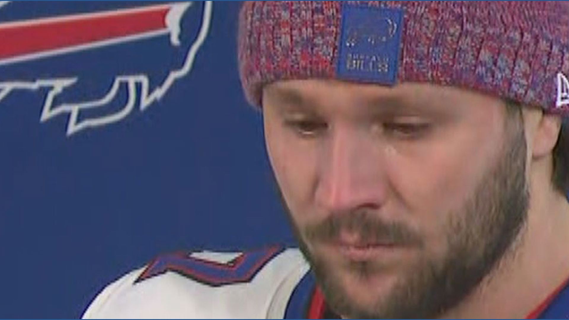 Josh Allen talks about the role 5 turnovers played in the Bills' loss