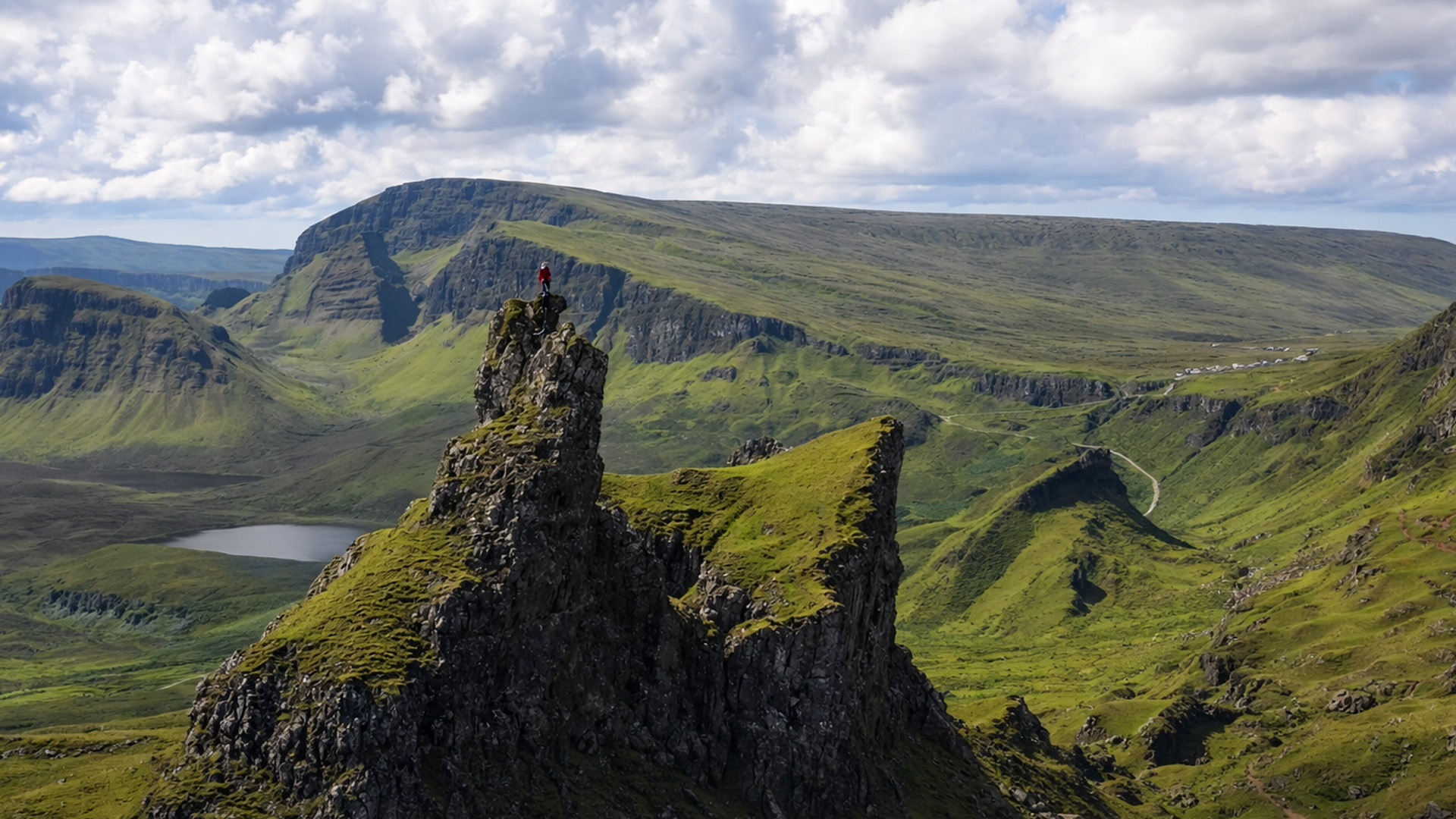 Would you climb this tower of rock?