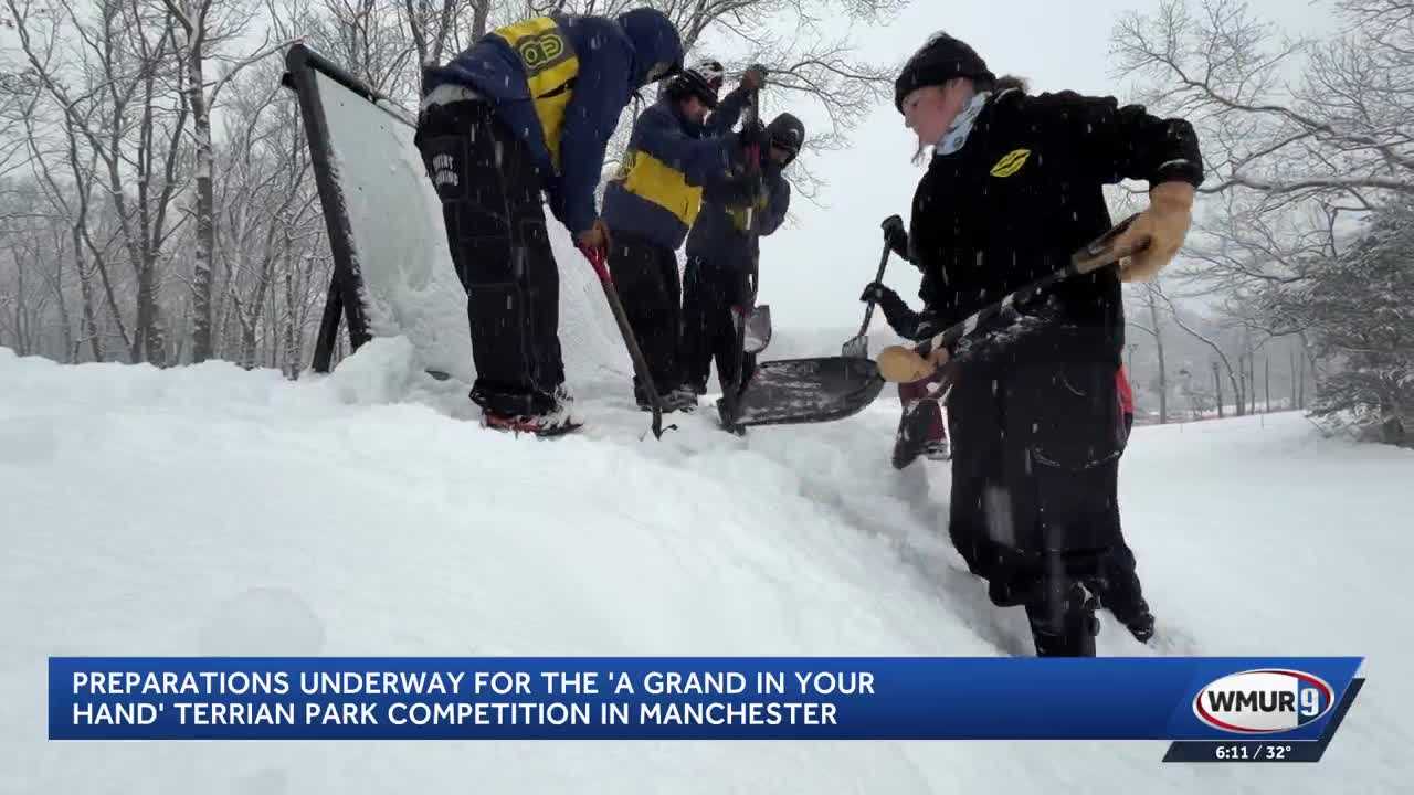 Preparations underway for the 'A Grand in Your Hand' terrain park ...