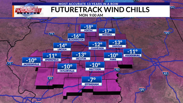Weather now: Cold pair of days and nights in store to start the new week
