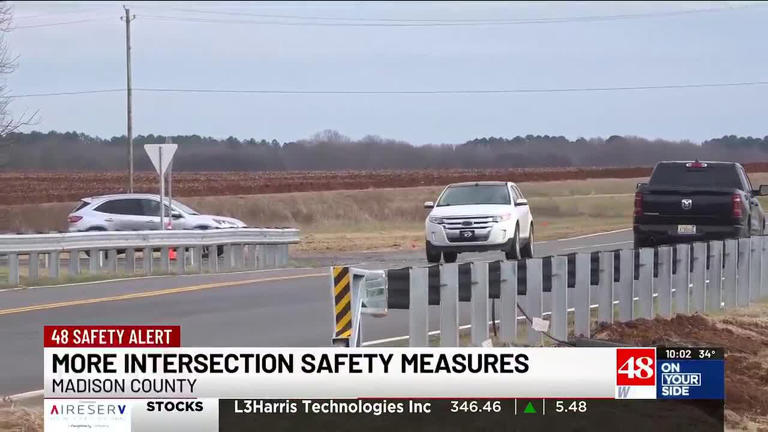 More safety measures are being taken at a major Madison County intersection