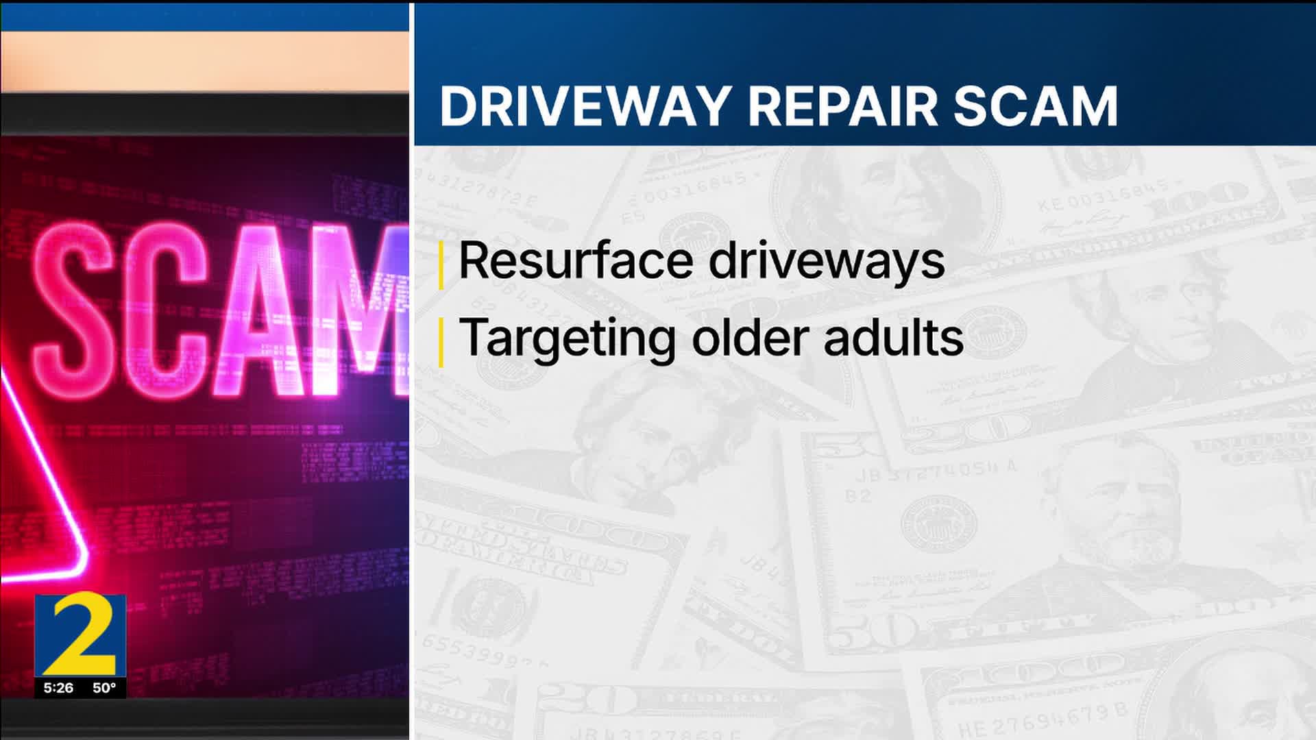 Beware of driveway repair schemers going door-to-door, officials say