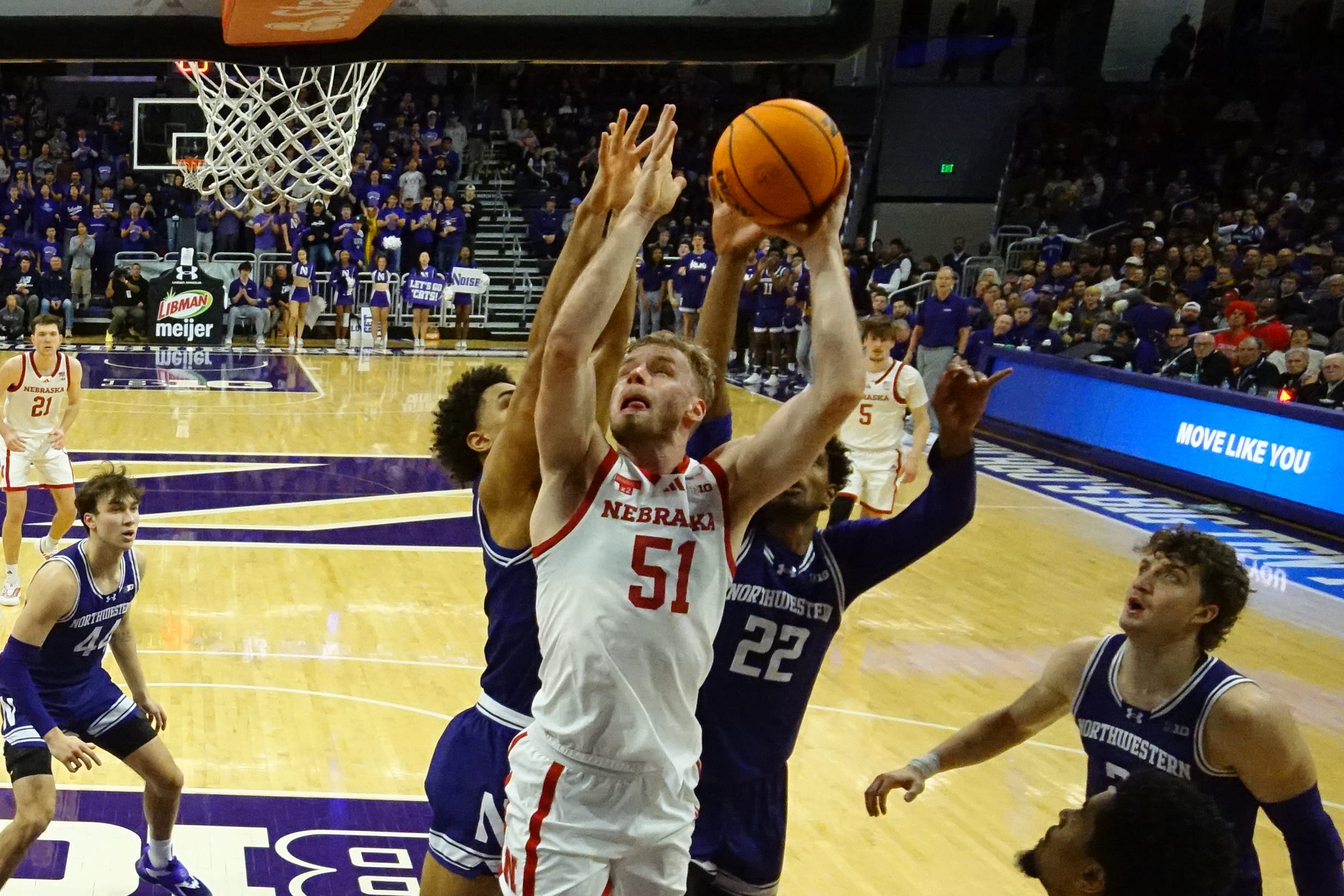 Nebraska basketball vs Northwestern recap, stats and highlights