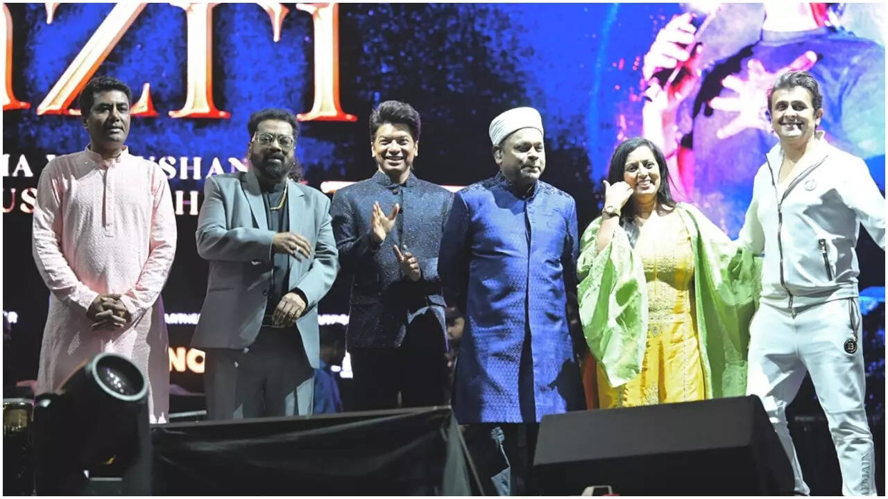 Haazri 2026: AR Rahman, Hariharan, Sonu Nigam, and Shaan pay homage to ...