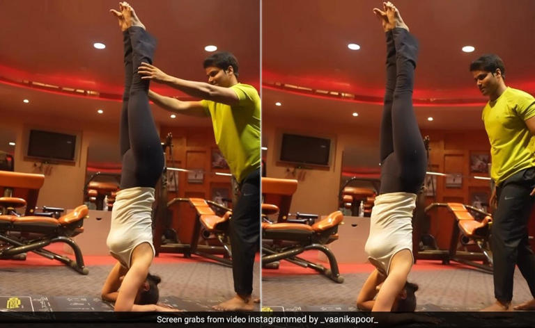 Leg Raises, Dumbbell Twists And More: Peek Into Vaani Kapoor's "Back On ...