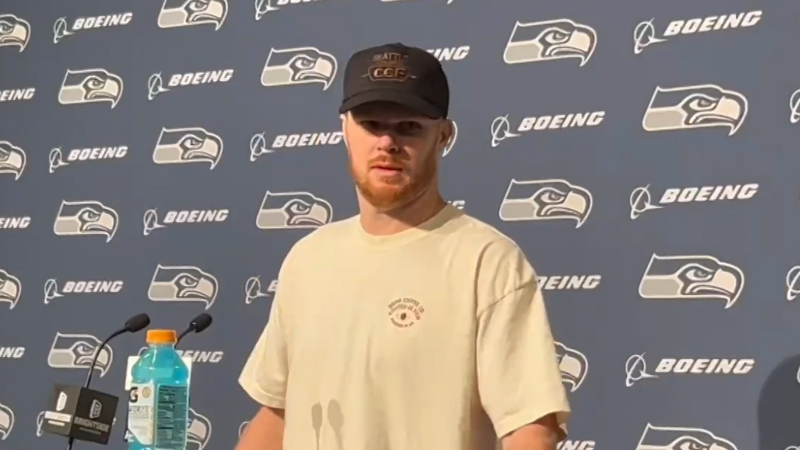 Sam Darnold explains how he tested his oblique injury, how he felt ...