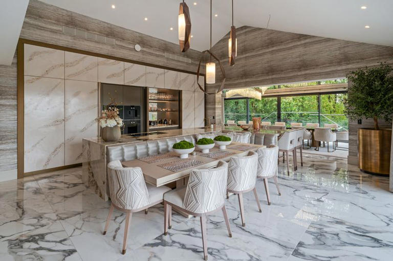 Inside £10.9million 'super luxe' villa fit for a footballer in Cheshire ...