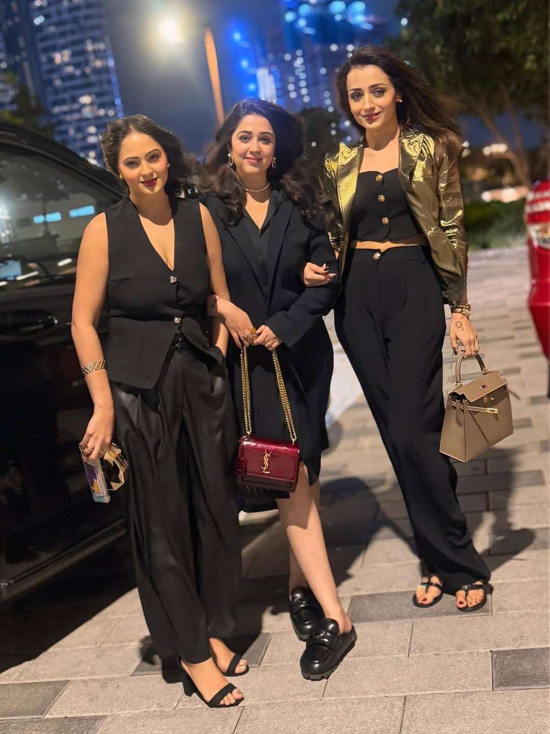 Photos: BFFs Trisha, Charmme, Nikesha’s Dubai reunion trip shows ...