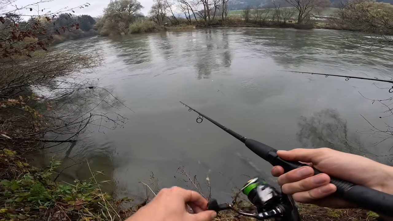 1,30m Huchen lebt in diesem Bergfluss!!!