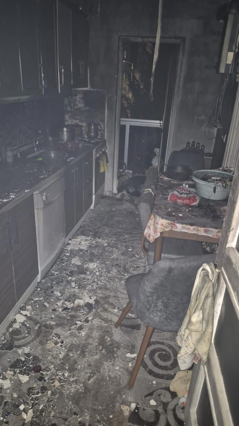 Bursa İtfaiyesi’nden yangına hızlı müdahale