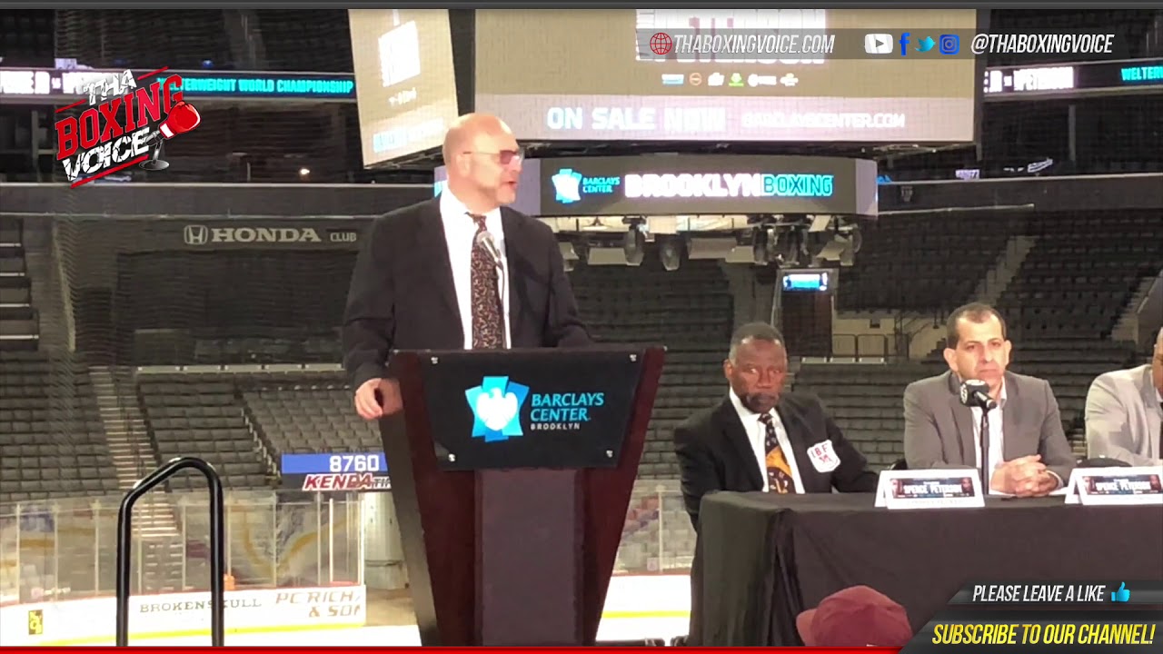 Behind the scenes and full Errol Spence Jr vs. Lamont Peterson press ...