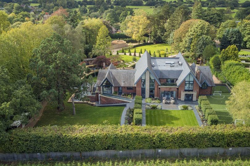 Inside £10.9million 'super luxe' villa fit for a footballer in Cheshire ...