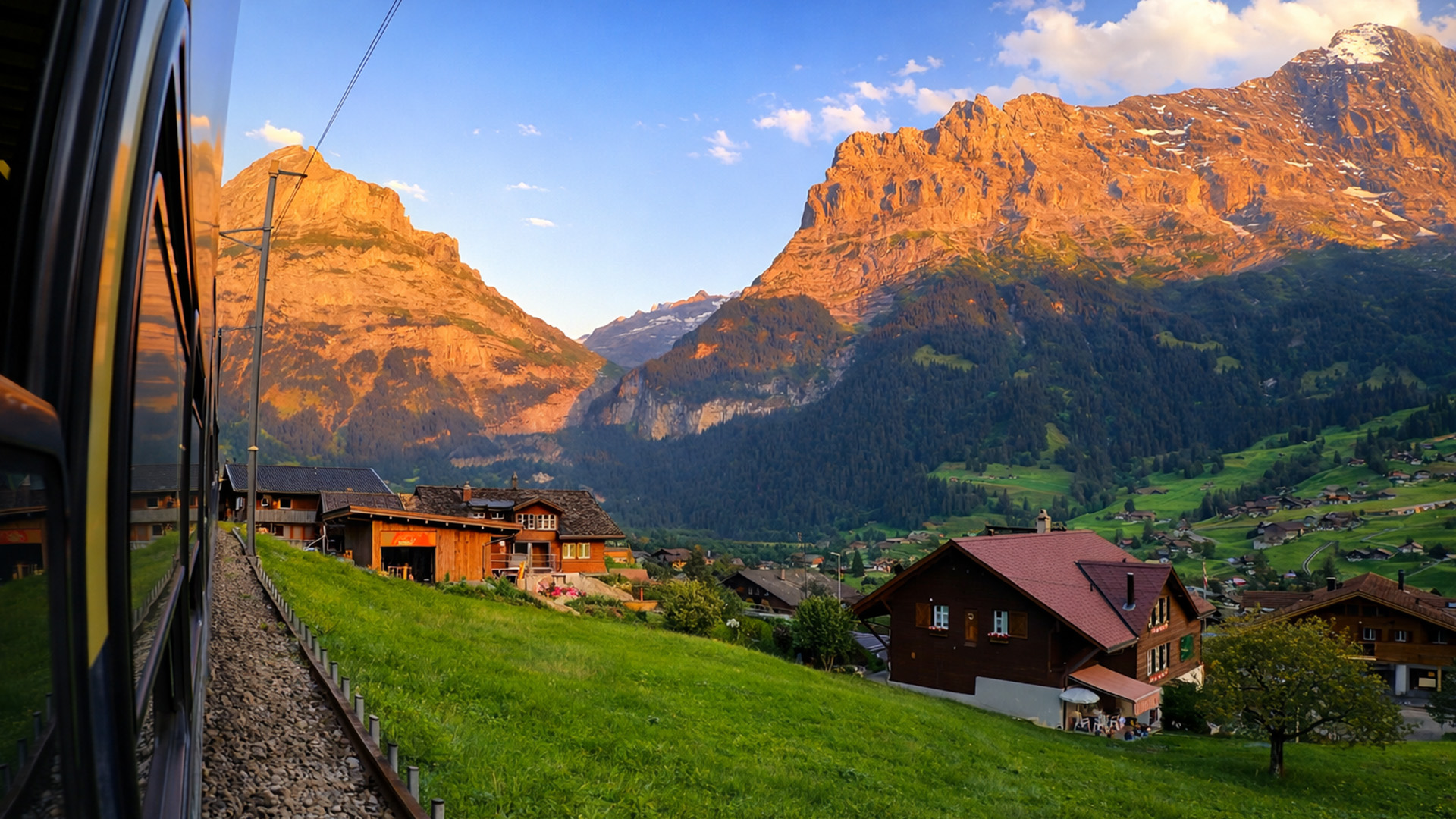 Is this the most beautiful train ride to Grindelwald?