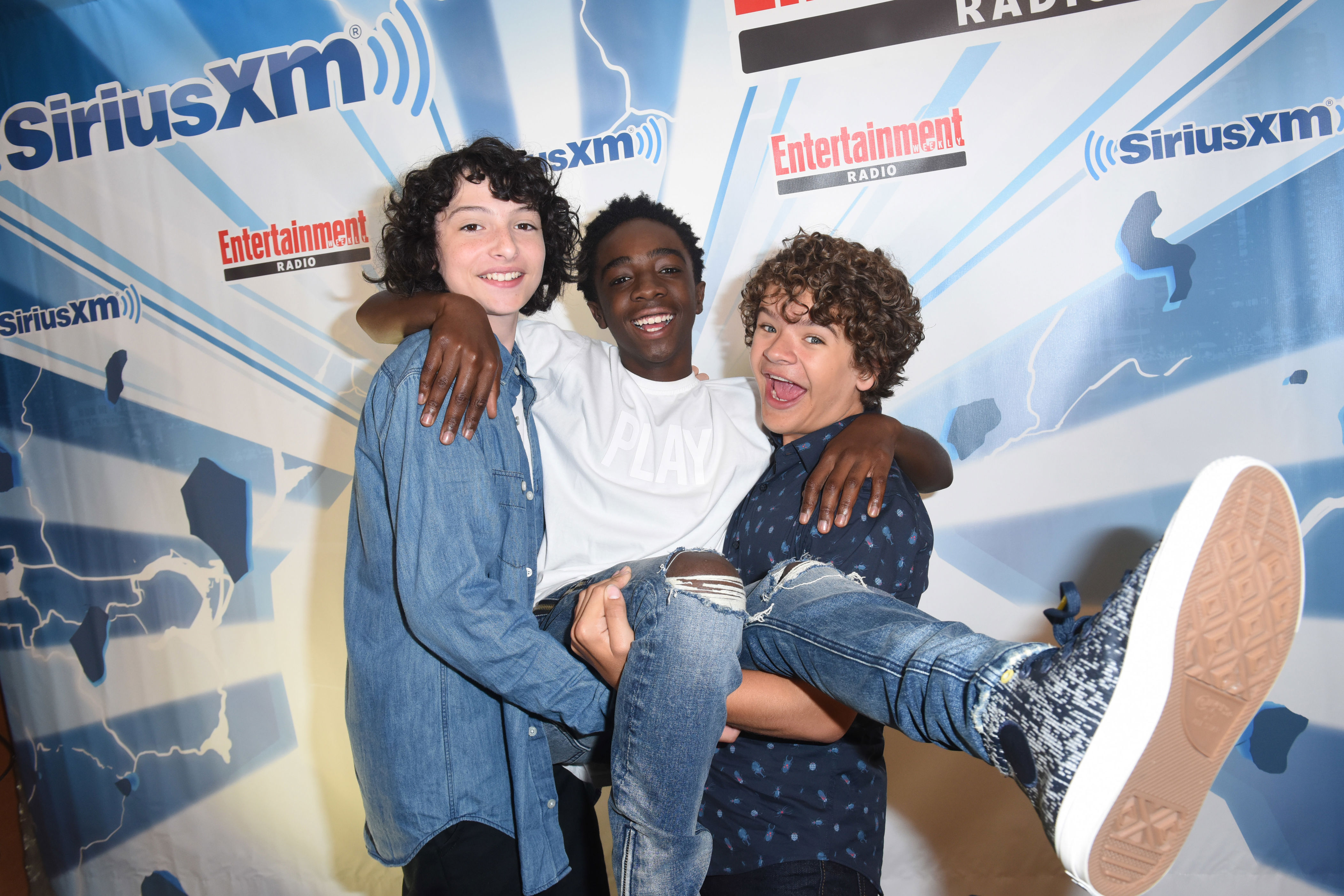 Stranger Things stars Finn Wolfhard, Gaten Matarazzo, and Caleb ...