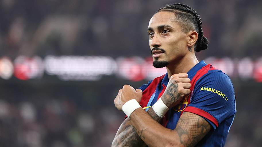 FC Barcelone : Raphinha déclare forfait pour le match face à la Real ...