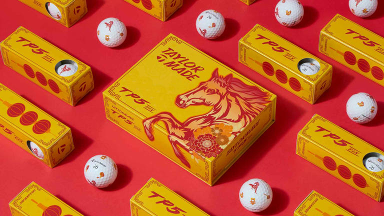 The latest TaylorMade Pix golf ball drop celebrates Lunar New Year