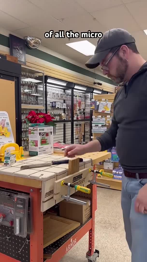 My Benchtopper is a MicroJig demo at ALL Woodcraft stores #woodcraft # ...