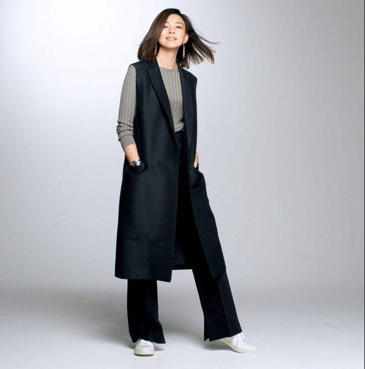 Inspirasi outfit vest jas perempuan yang stylish dan elegan