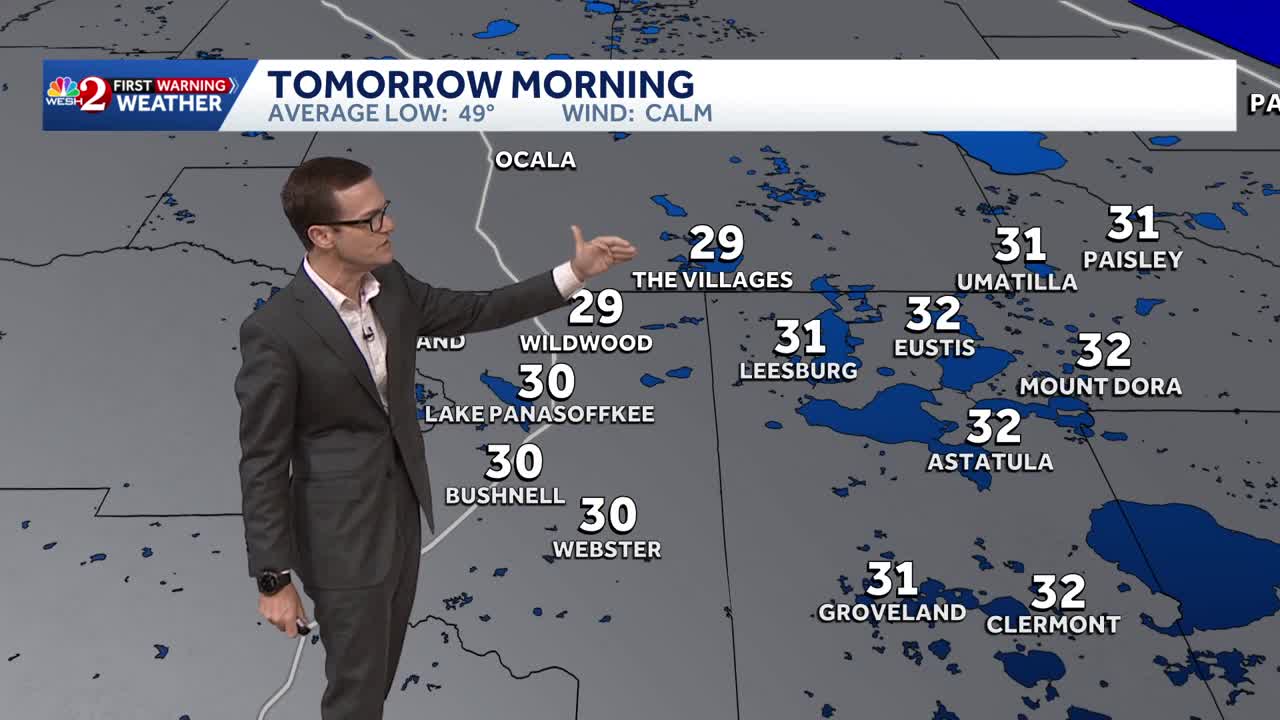 Cold front bringing a messy Sunday