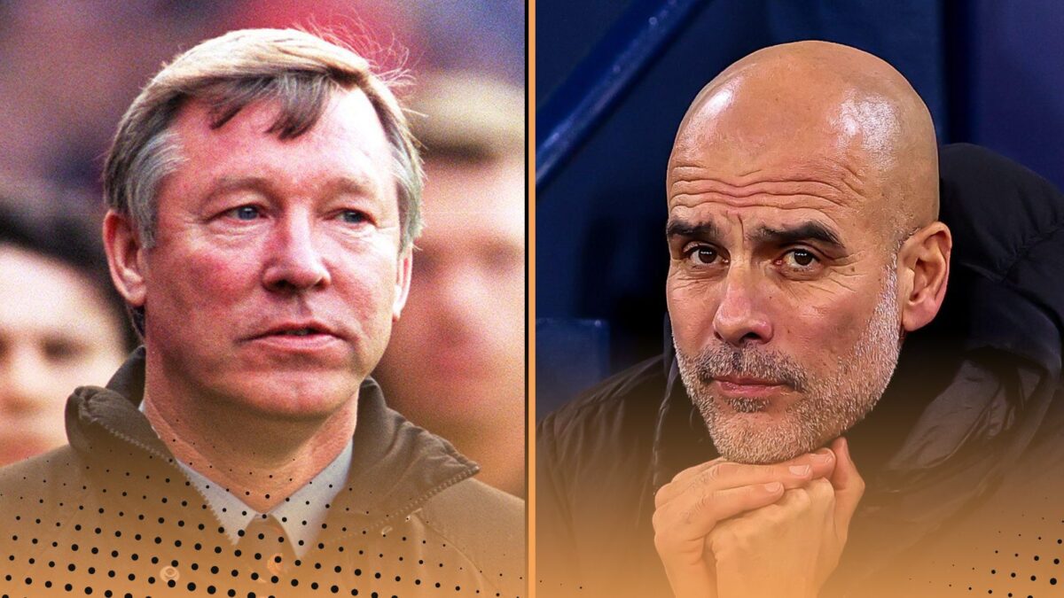 Comparing Pep Guardiola’s career record to Sir Alex Ferguson’s at the ...