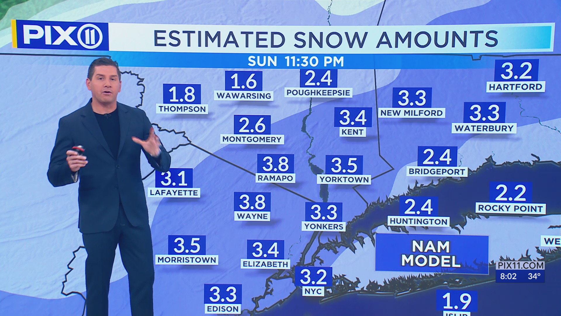 More snow coming to NY, NJ: Here’s how much