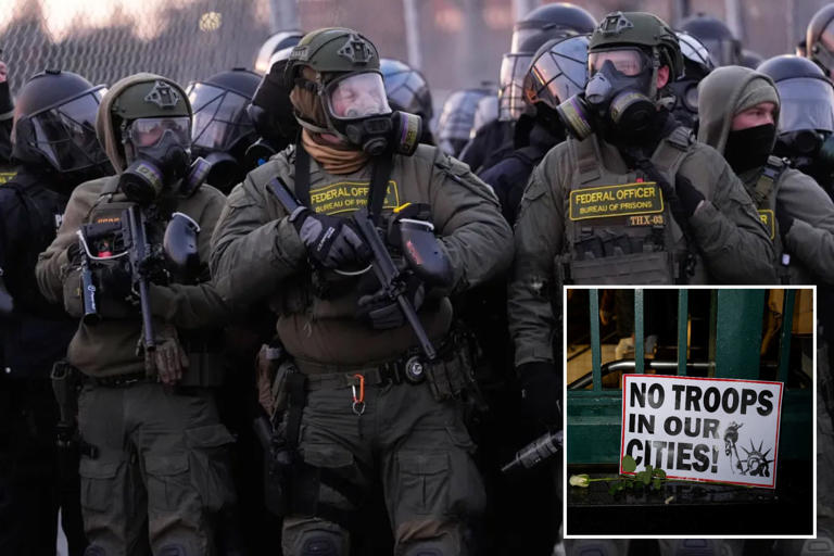 Pentagon readies 1,500 troops to possibly deploy to Minnesota: report