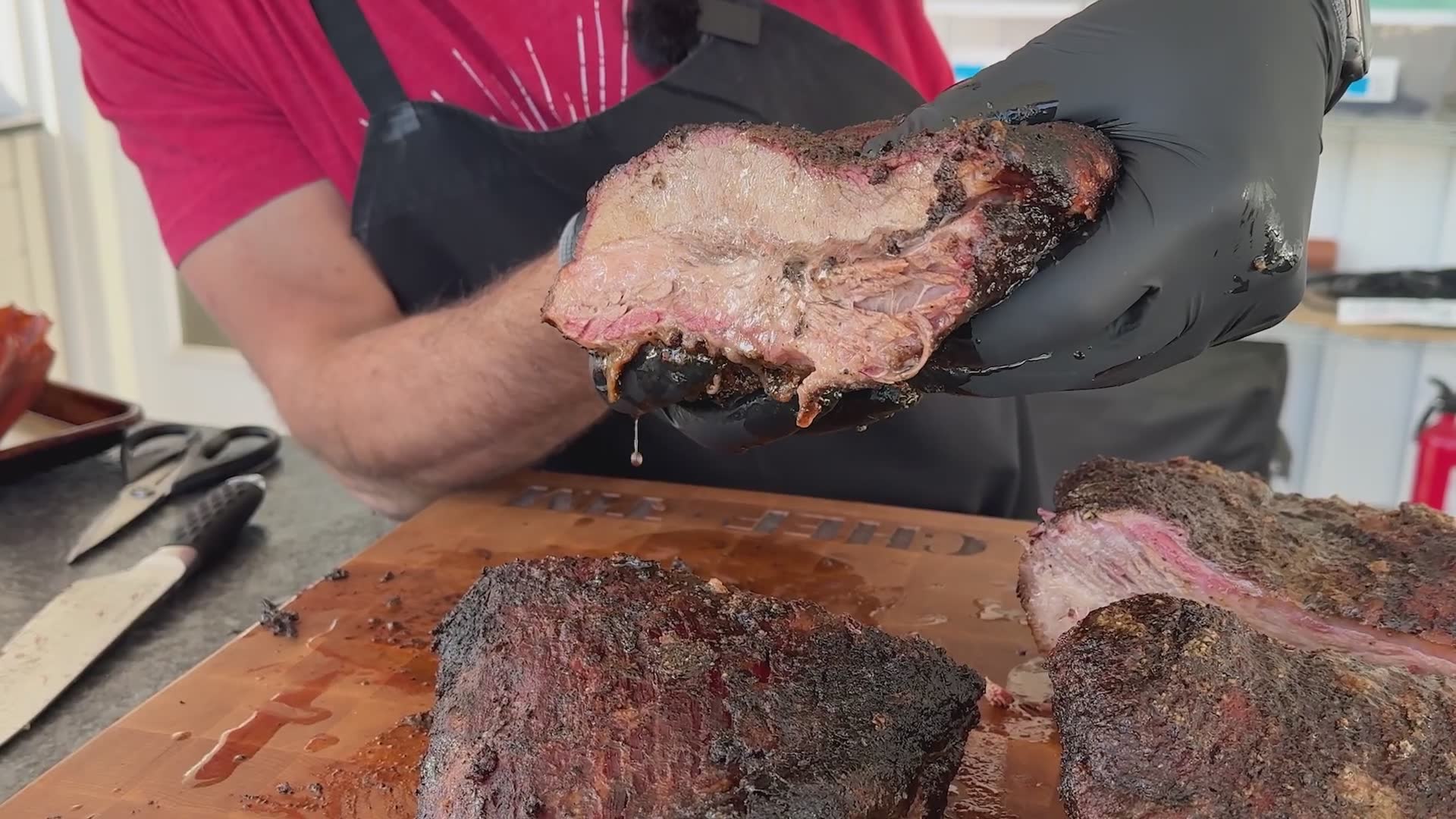 Pellet grill versus offset smoker brisket showdown