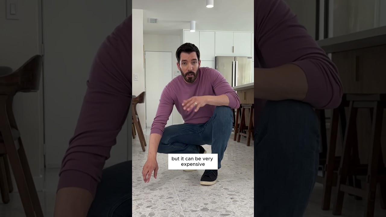 Terrazzo taste meets tile budget with clever design hacks