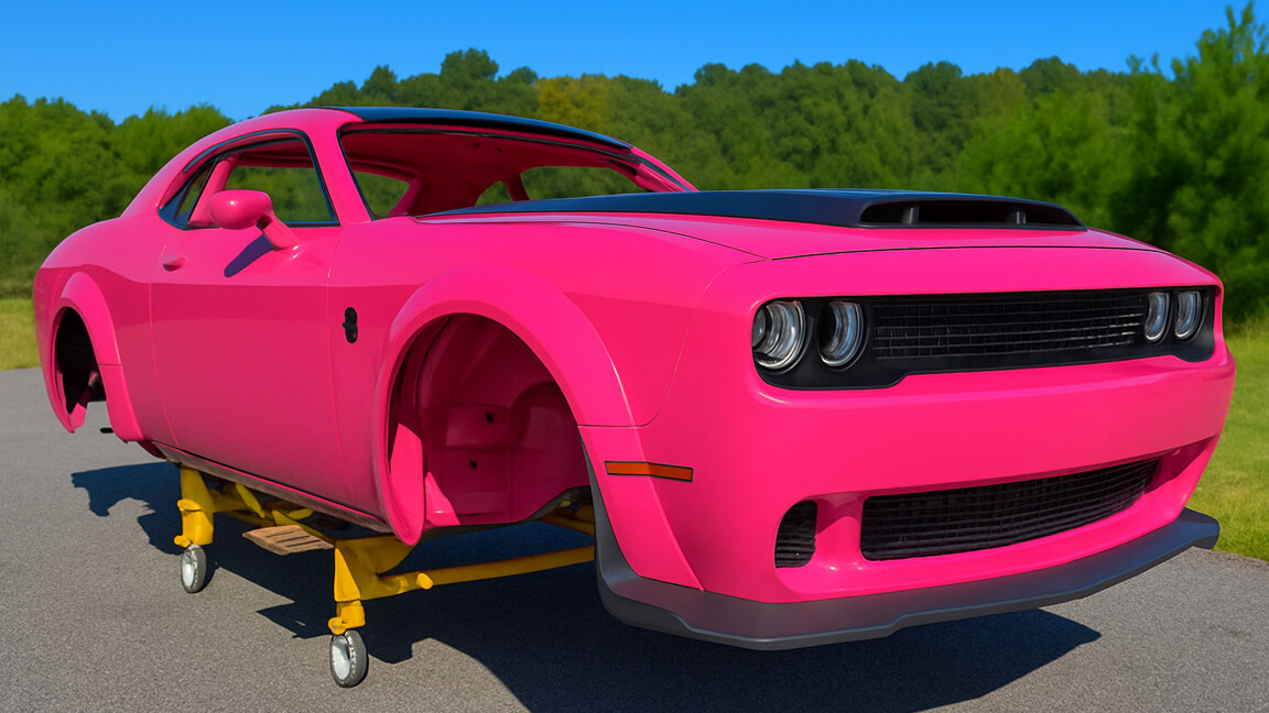 Rebuilding a stolen muscle car from scratch