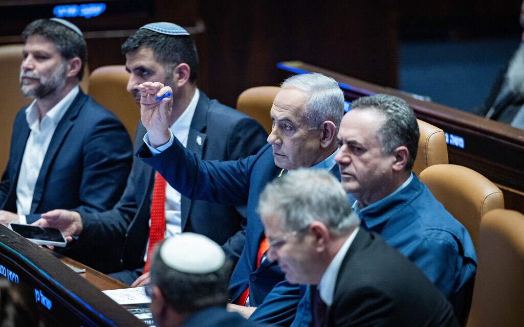 Knesset legal adviser said to give government one-week deadline to pass ...