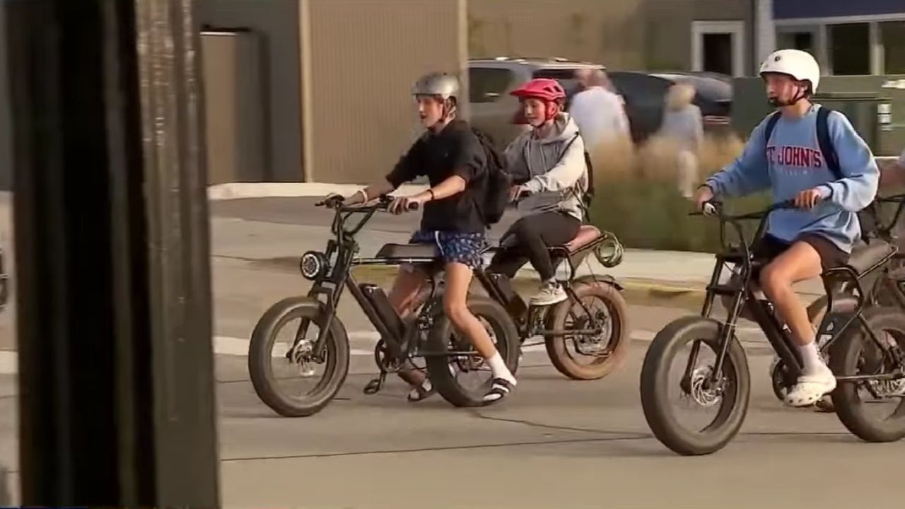 Police start deploying drones to crack down on 'reckless' e-bike riders