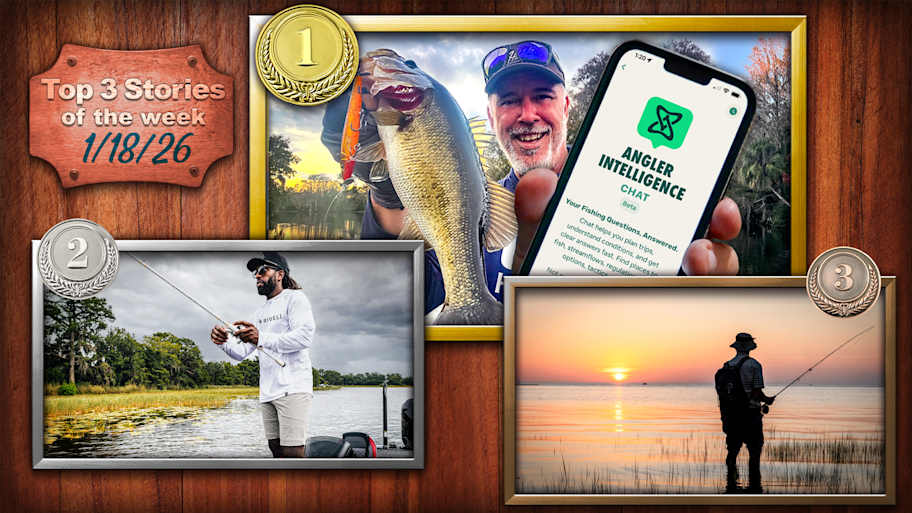 AI fishing day vs. a Bass Pro and other top stories from fishing on SI