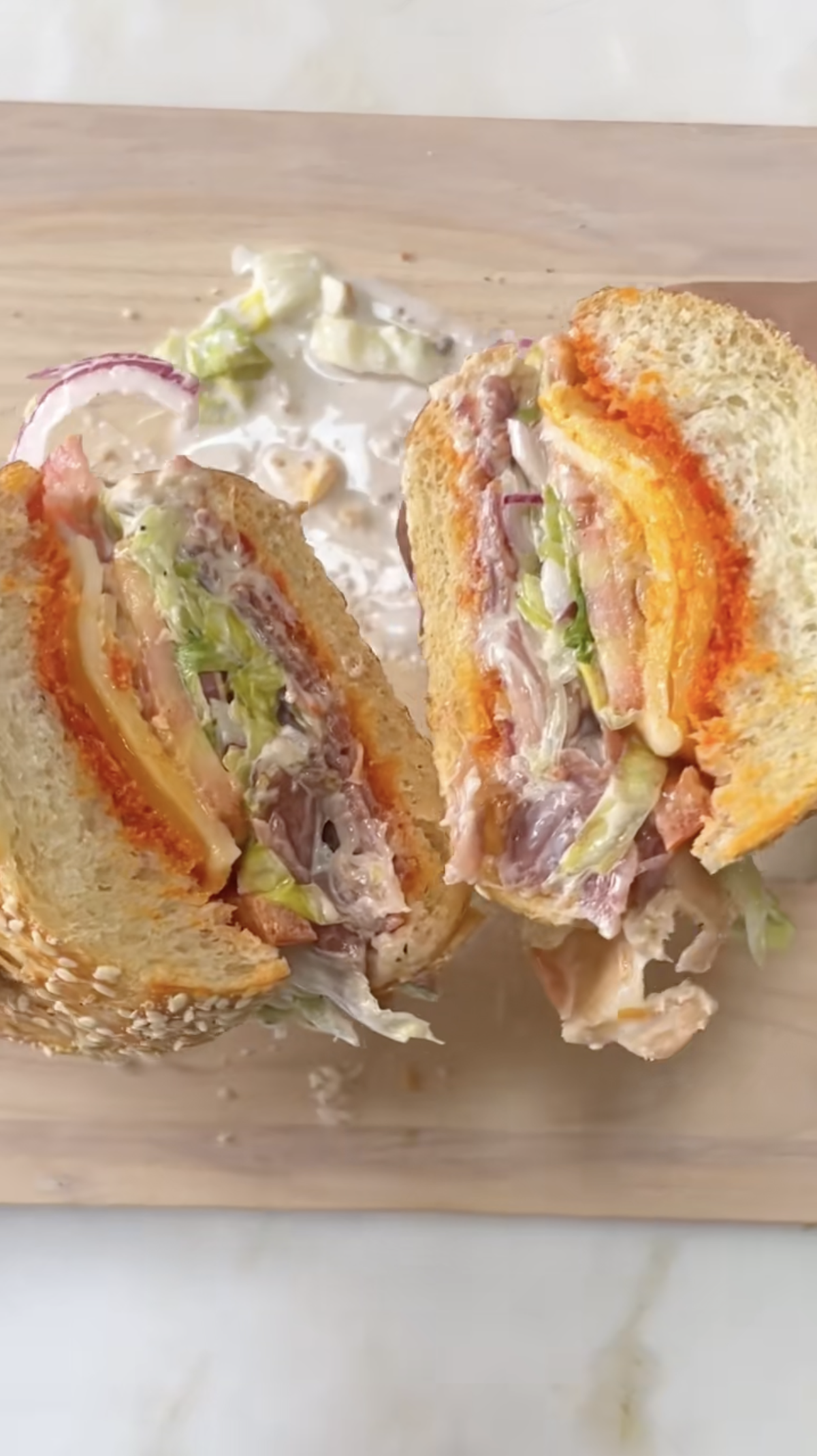 Cozy sandwich series begins: Grinder sandwich 🥪