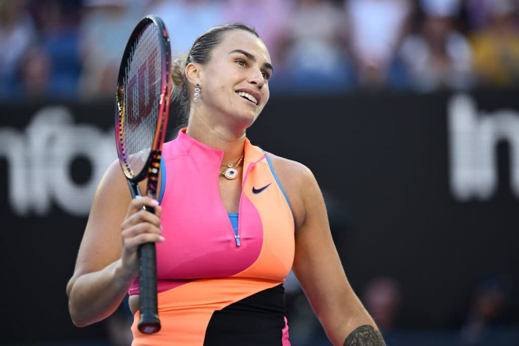 Aryna Sabalenka makes special request to Roger Federer after Australian ...