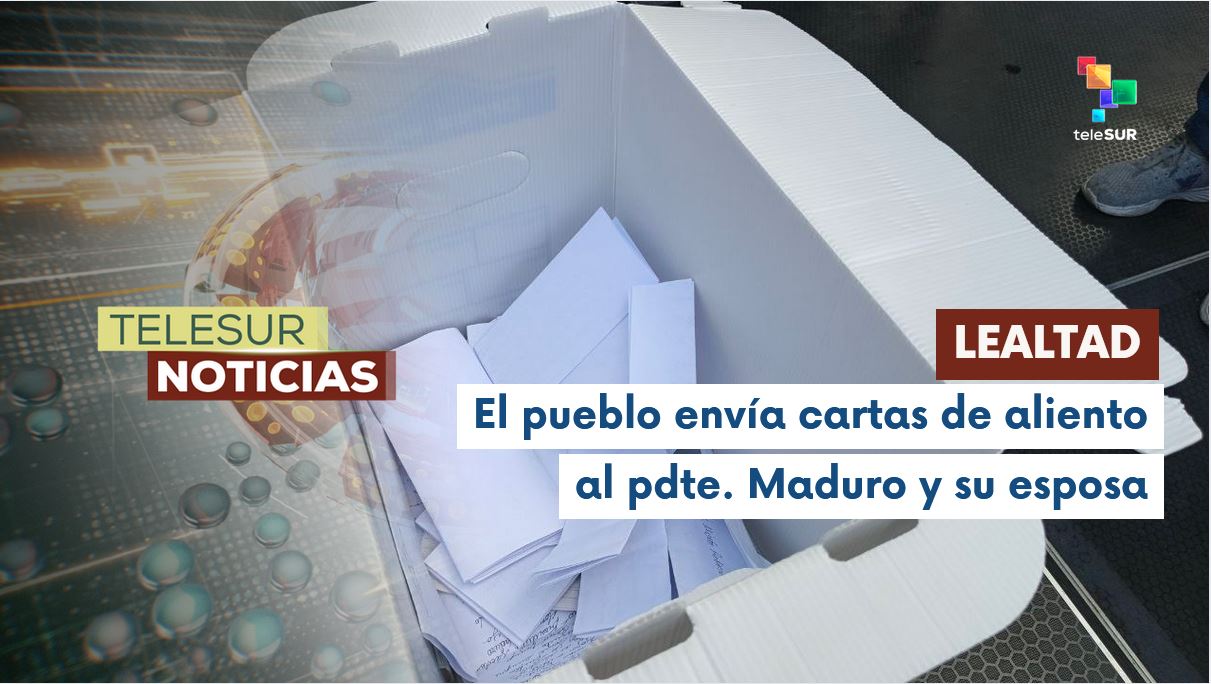 ¡A puño y letra! Venezolanos exigen la libertad del Pdte. Nicolás Maduro