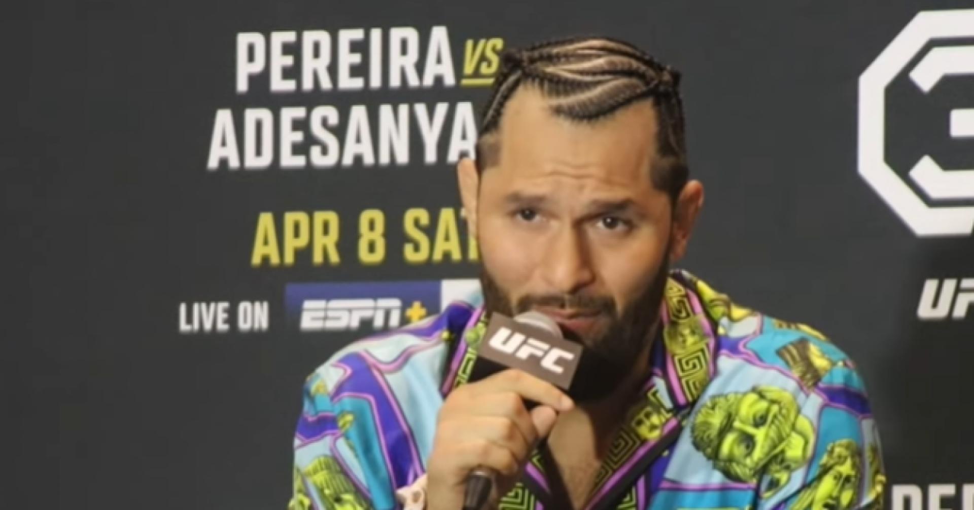 Jorge Masvidal teases UFC comeback at the White House