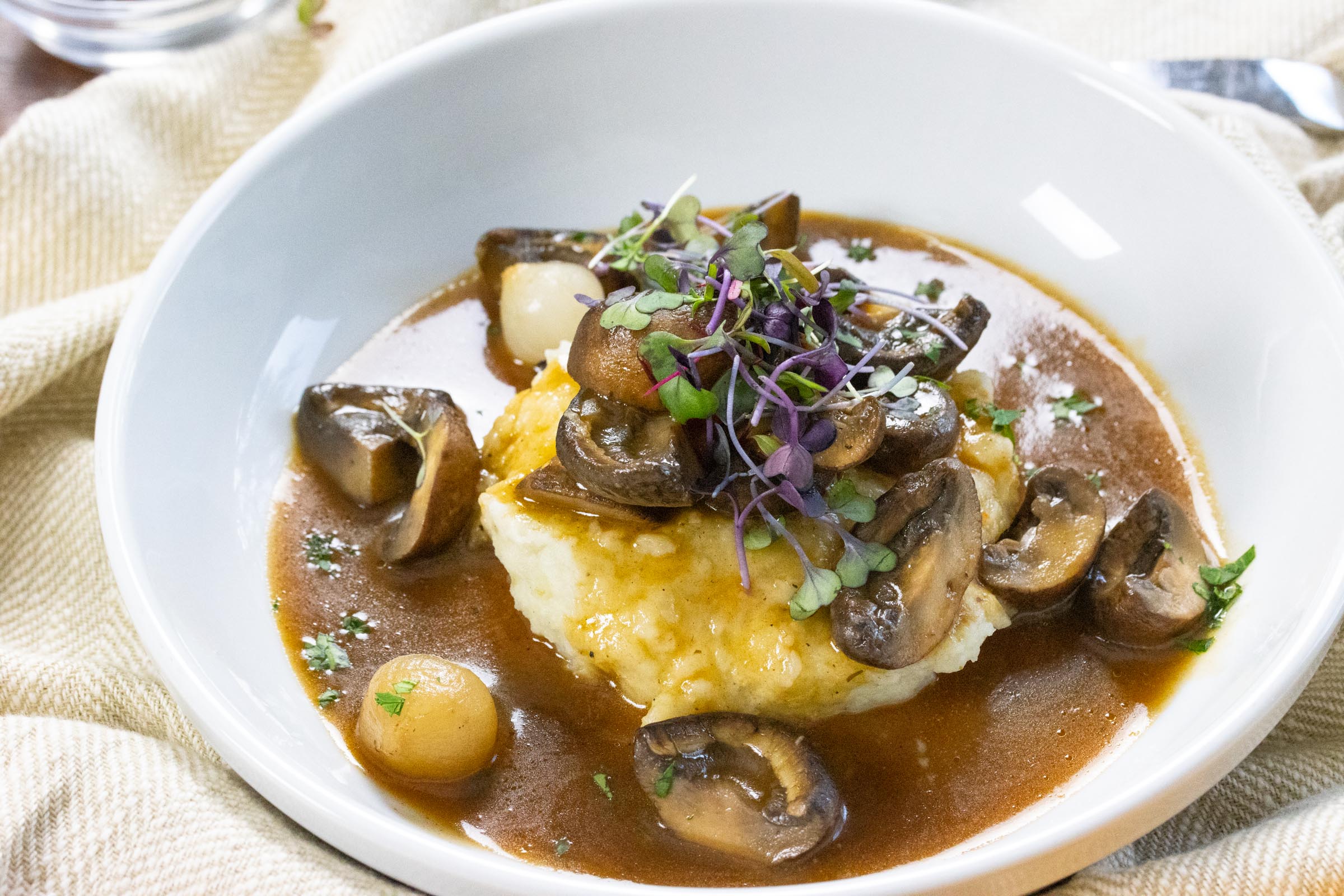 Vegetarian bourguignon – a spin on a French classic