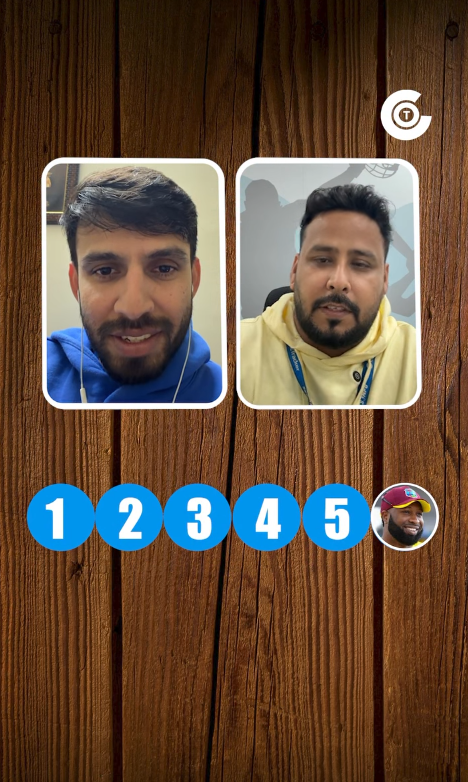 Jitesh Sharma blind ranking challenge | CricTracker exclusive