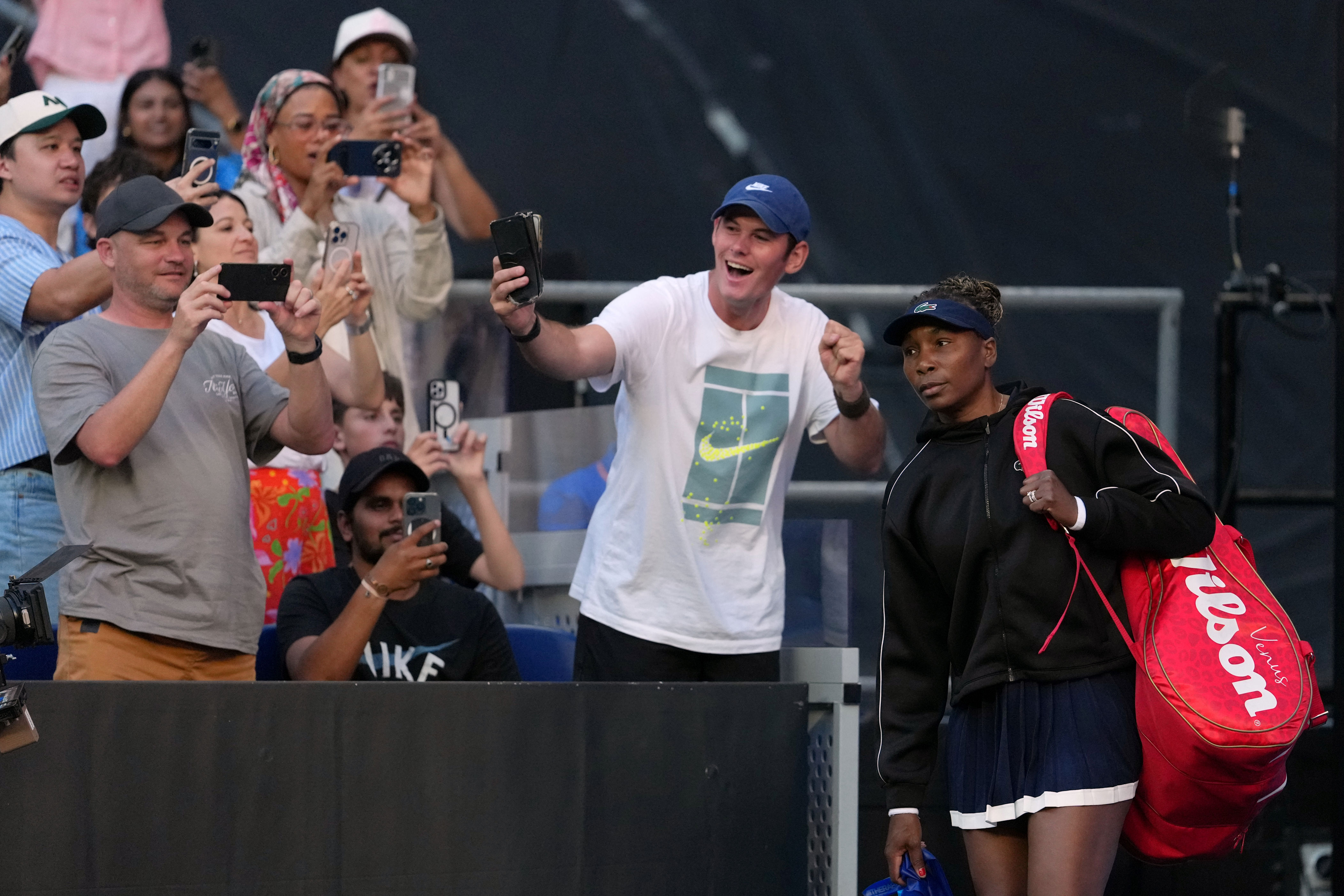 At 45, Venus Williams sets record at Australian Open but falls in the ...
