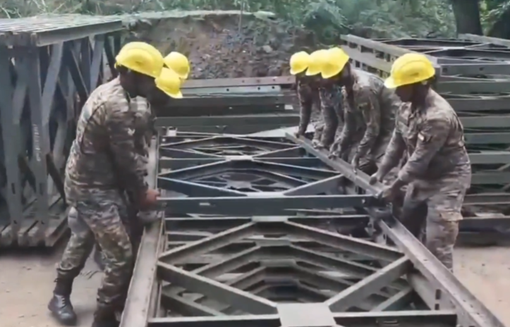 Indian Army builds third Bailey bridge in Sri Lanka, restores critical ...