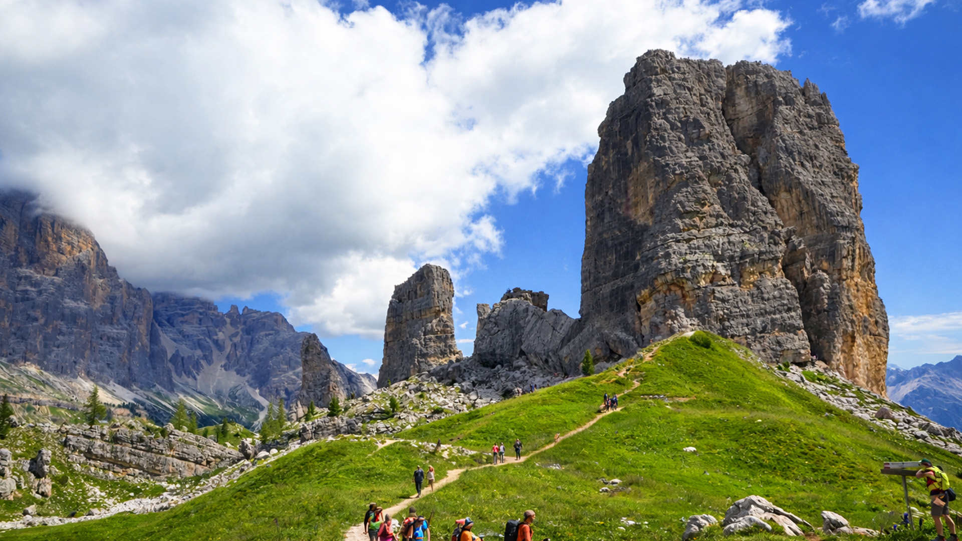 Have you seen the Cinque Torri in Italy?