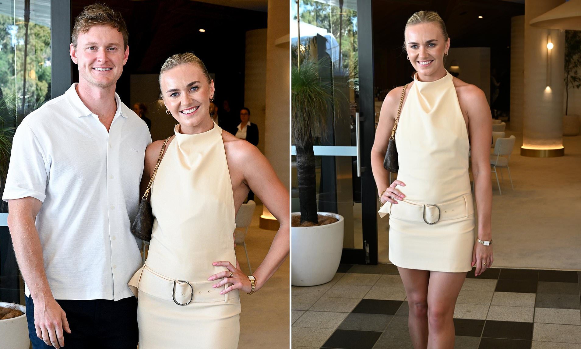 Ariarne Titmus enjoys date night with boyfriend at Australian Open ...