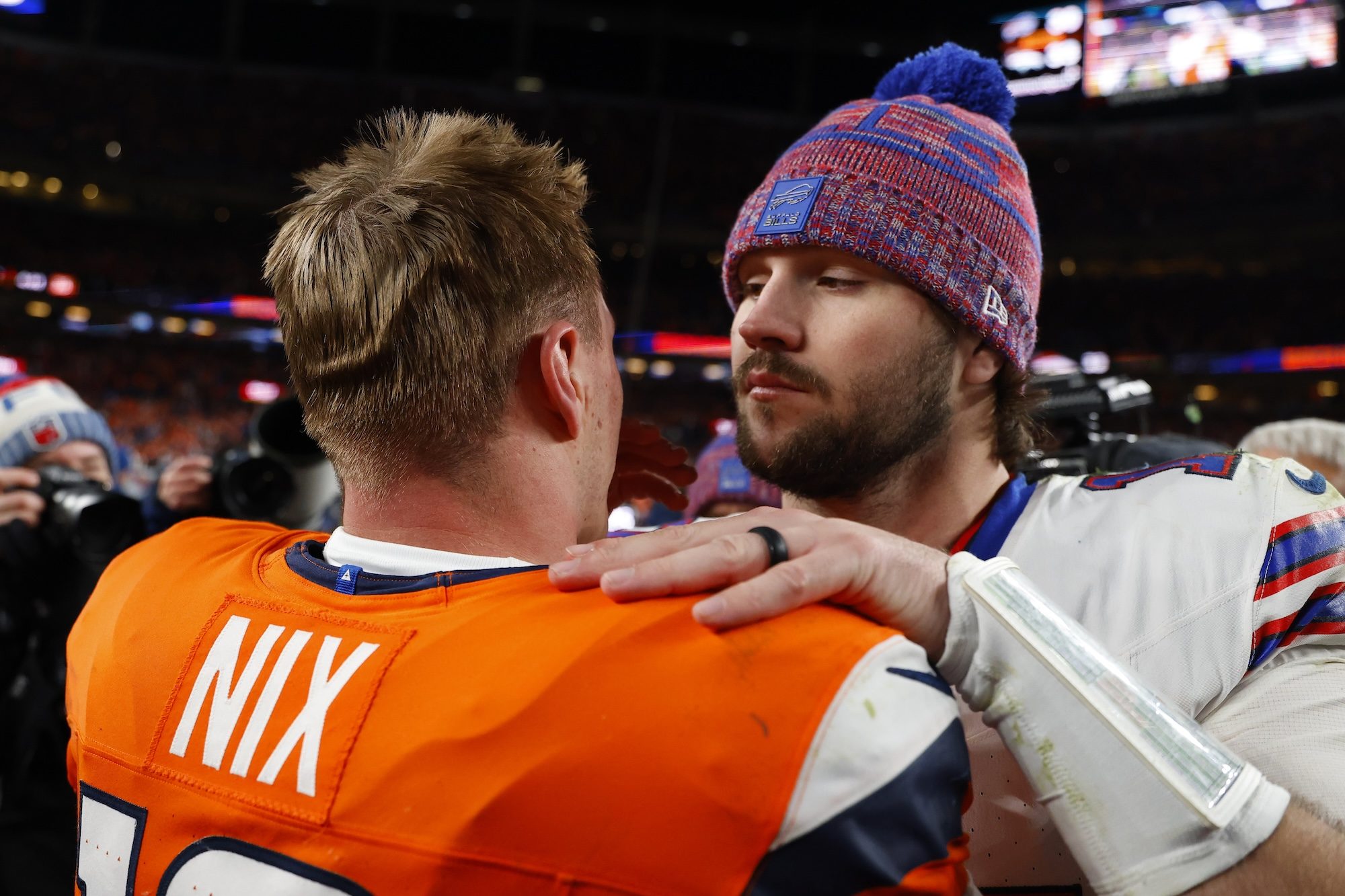 Denver Broncos QB Bo Nix suffers season-ending ankle injury during playoffs