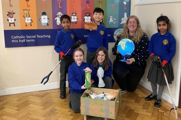 Oxfordshire school earns award for sustainability