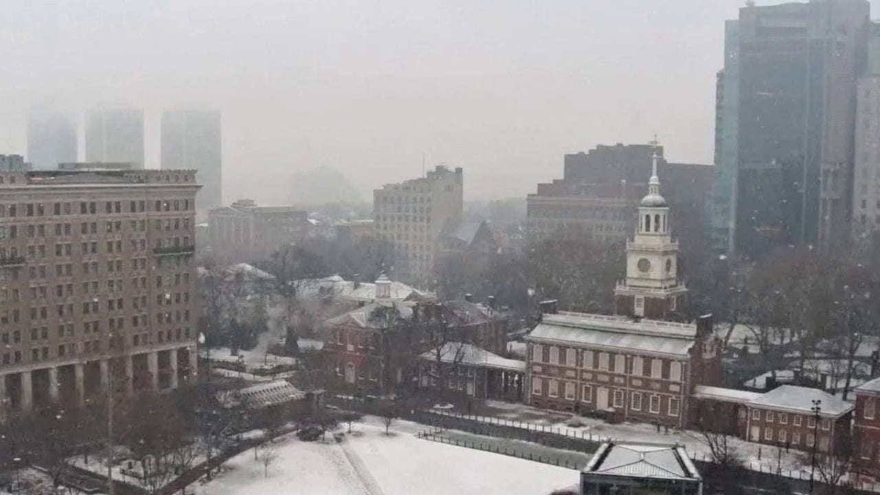 More snow expected in Philadelphia area until Sunday night: How many ...