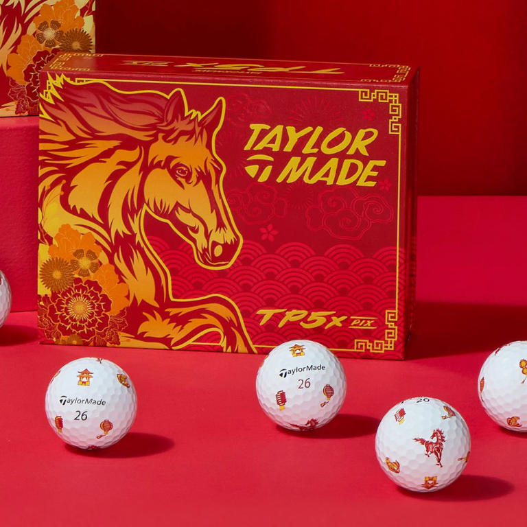 The latest TaylorMade Pix golf ball drop celebrates Lunar New Year