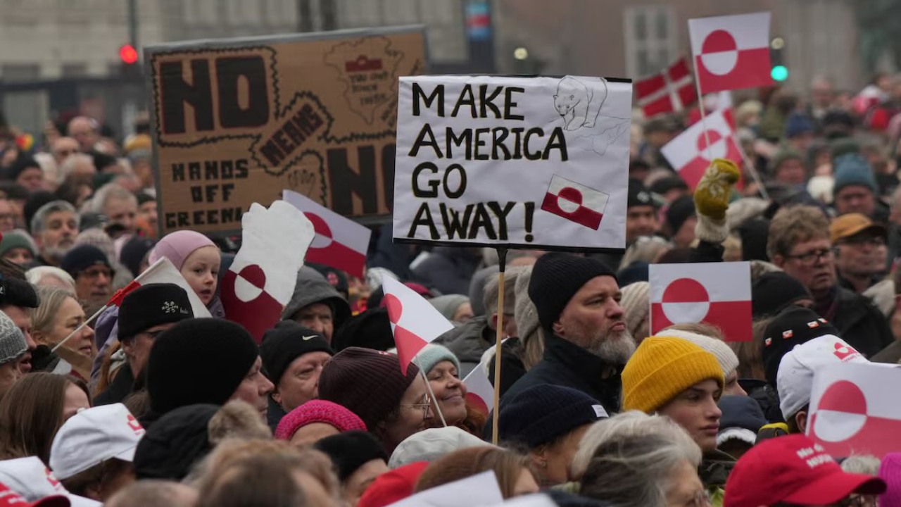 Protestas en Groenlandia y Dinamarca contra planes de Donald Trump ...